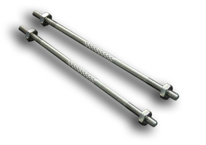 1 PAIR OF ALLOY PUSH ROD 70MM - Greek Jets