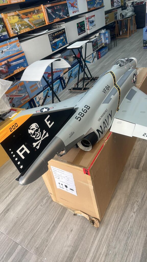 Top Rc F4 Phantom 1/7 ARF - Greek Jets