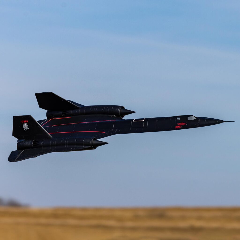 SR-71 Blackbird Twin 40mm EDF BNF Basic with AS3X and SAFE Select ...