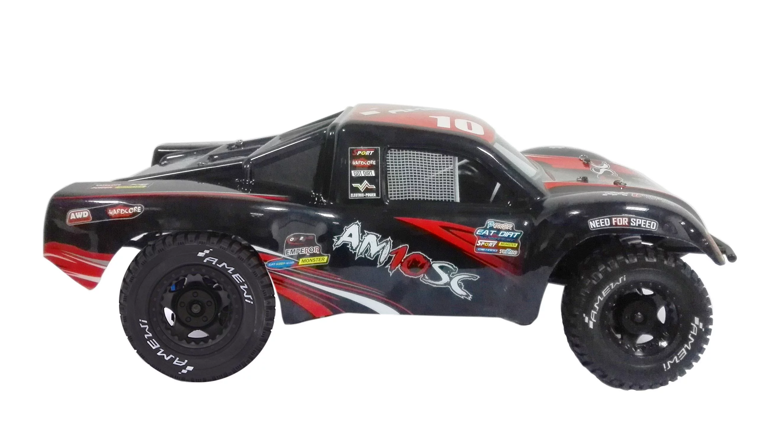 AM10SC V2 Short Course Truck Brushless 1:10, 4WD, RTR red/black - Greek ...